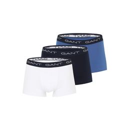 Gant Boxershorts Herren Größe L royalblau / schwarz / weiß