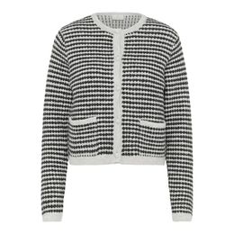 Kaffe Strickjacke 'Ellery' Damen Größe M hellblau / dunkelgrün