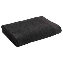 Badetuch Christy "LUXE", schwarz, B:90cm L:165cm, Walkfrottier, Obermaterial: 100% Baumwolle, Handtücher, Luxus Badetuch in Premium Qualität mit 730g/m2, 90x165cm, 1er Set