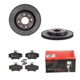 Brembo Bremsensatz, Scheibenbremse vorne rechts links innenbel&uuml;ftet 259mm f&uuml;r RENAULT DACIA NISSAN 8671005976 7702233531 7700780892 1420-54790