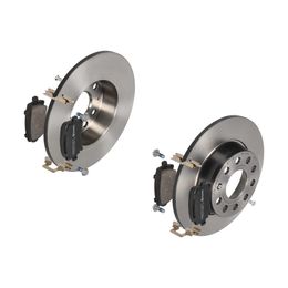 Brembo Bremsensatz, Scheibenbremse hinten rechts links voll 272mm für SKODA VW SEAT (FAW) JETTA AUDI 1K0698451F 1K0698451H 3C0698451B 1420-53514