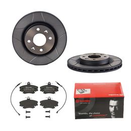 Brembo Bremsensatz, Scheibenbremse 1420-53680 vorne rechts links innenbel&uuml;ftet 259mm f&uuml;r RENAULT DACIA PEUGEOT ALPINE CITRO&Euml;N LIFAN NISSAN 410602192R