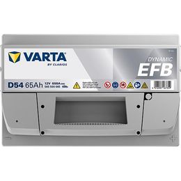 Varta Starterbatterie DYNAMIC EFB 12 V, 65 Ah, 650 A 12V 65Ah 650A für RENAULT FORD DV6T10655AB 1917575 2014141 565500065K262