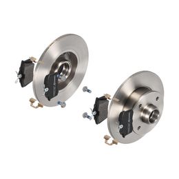 Brembo Bremsensatz-Hinterachse IJDTIDKAJ0 Bremsensatz, Scheibenbremse hinten rechts links voll 226mm f&uuml;r SKODA VW SEAT PEUGEOT (FAW) (SVW) RELY AUDI L