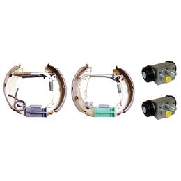 Brembo Bremsbackensatz KIT & FIT hinten rechts links vormontiert f&uuml;r MERCEDES-BENZ KFSMERC002 K 50 004