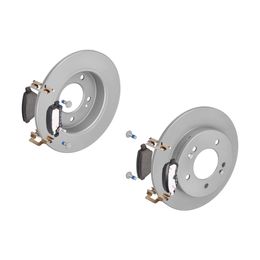 ATE Bremsensatz, Scheibenbremse 1420-23243 hinten rechts links voll 258mm f&uuml;r HYUNDAI KIA VAUXHALL OPEL CHEVROLET 58411-1P300 93169143 93188727