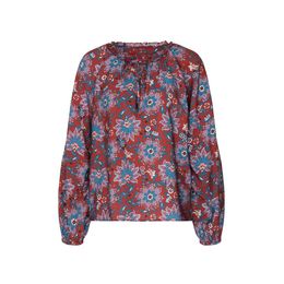 Seidensticker Bluse 'Schwarze Rose' Damen Gr&ouml;&szlig;e XS blau / hellblau / rot