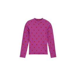 WE Fashion Shirt M&auml;dchen Gr&ouml;&szlig;e 122/128 pitaya / rot