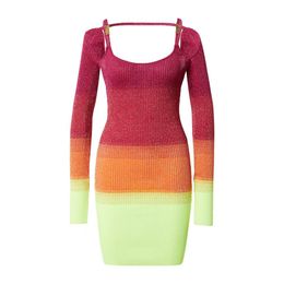 Gcds Kleid Damen Größe XS limette / orange / fuchsia / himbeer