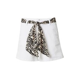 Le Temps Des Cerises Shorts 'Veli' Damen Größe 42 beige / schwarz / weiß