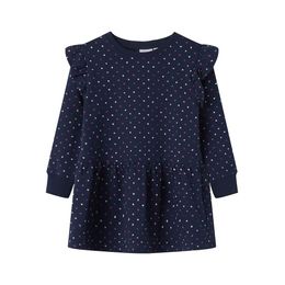 name it Kleid 'NMFOeana' Mädchen Größe 116 navy / taubenblau / orchidee / weiß