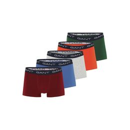 Gant Boxershorts Herren Größe M royalblau / grün / orange / schwarz