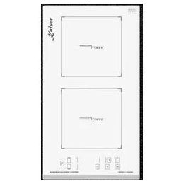 Kaiser KCT 3726 FIW Domino Induktions Kochfeld 30 cm Herd Schr&auml;gkanten Wei&szlig;