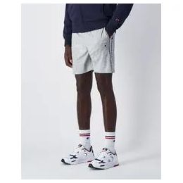 Jerseyhose Champion "ICONS Athletic Shorts", Herren, Gr. L (52/54), N-Gr, grau (noxm), Obermaterial: 60% Baumwolle, 40% Polyester, Hosen