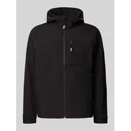 Jack & Jones Softshell-Jacke mit Brusttasche und Ärmelriegeln