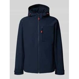 Jack & Jones Softshell-Jacke mit Brusttasche und Ärmelriegeln