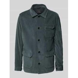 Regular Fit Overshirt mit Umlegekragen Modell 'John'