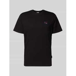 DEDICATED T-Shirt mit Motiv-Stitching