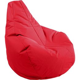 Sitzsack GAMER, HxBxT 1000 x 1000 x 1000 mm, rot kaiserkraft