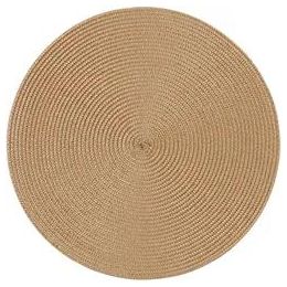 Platzset stuco "Polypro", braun, Ø:35cm, Platzsets