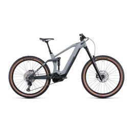 Cube | Gr. S | Carbon E-MTB Enduro (160-180mm) Grau