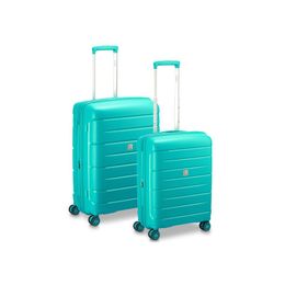 MODO by roncato Starlight 3.0 4 Rollen Kofferset 2-teilig mit Dehnfalte in mint green | Gr.: onesize