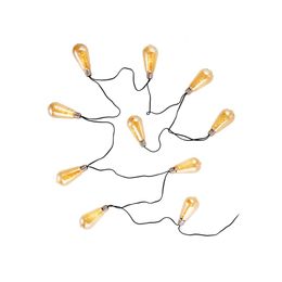 Butlers LED-Lichterkette BULB LIGHTS in Braun | Gr.: onesize