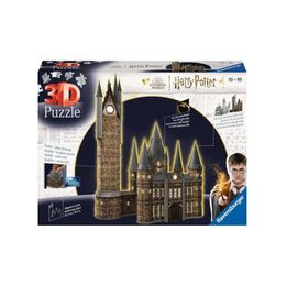 Ravensburger Konstruktionsspiel Puzzle 540 Teile 3D Puzzle Hogwarts Schloss - Astronomieturm - Night Edition 10-99 Jahre in bunt | Gr.: onesize
