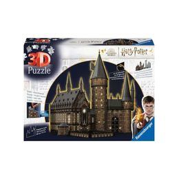Ravensburger Konstruktionsspiel Puzzle 540 Teile 3D Puzzle Hogwarts Schloss - Die Große Halle - Night Edition 10-99 Jahre in bunt | Gr.: onesize
