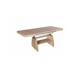 58 aufm Kessel KULISSENTISCH höhenverstellbar Claude 125x55x75 Dekor Eiche Sägerau | Gr.: onesize