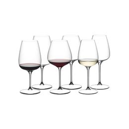 Riedel Glas 6er Set Weingläser-Set Grape in transparent | Gr.: onesize