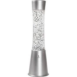 i-Total farbwechselnde LED-Lavalampe mit Glitzer, transparente Flüssigkeit | Gr.: onesize