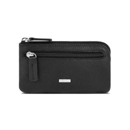 Redolz Leather Essentials Schlüsseletui Leder 11.5 cm in black | Gr.: onesize