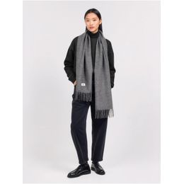 Style Republic Kaschmir Schal gewoben in Dark Grey Melange | Gr.: onesize