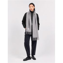 Style Republic Kaschmir Schal gewoben in Mid Grey Melange | Gr.: onesize