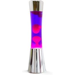 i-Total Lavalampe Magie Dekolampe Farbe lila/rosa | Gr.: onesize