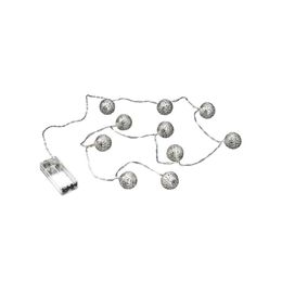 Butlers Lichterkette ORIENTAL LIGHTS 12er-Set in Silber | Gr.: onesize