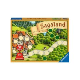 Ravensburger Merkspiel Sagaland Retro-Ausgabe - Gesellschaftsspiel & Brettspiel ab 6 Jahre 6-99 Jahre in bunt | Gr.: onesize
