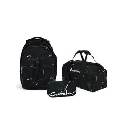 Satch Schulrucksack-Set MATCH Ninja Matrix 3-teilig in Schwarz | Gr.: onesize