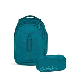 Satch Schulrucksack-Set MATCH Deep Petrol in Blau 2-teilig | Gr.: onesize