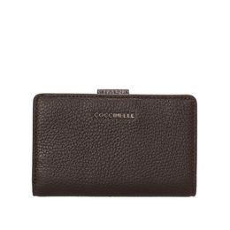 Coccinelle Metallic Soft - Geldbörse 8cc 13.5 cm (brunette) in brunette | Gr.: onesize