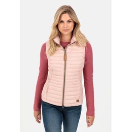 Camel Active Steppweste aus recyceltem Material in Rose | Gr.: 38