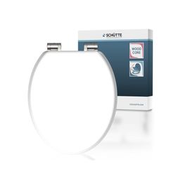 Franz Joseph Schütte Holzkern WC-Sitz WHITE, mit Absenkautomatik | Gr.: onesize