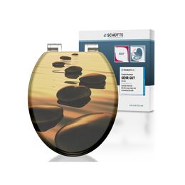 Franz Joseph Schütte MDF WC-Sitz SEA STONE, mit Absenkautomatik | Gr.: onesize