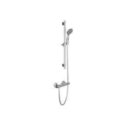 Franz Joseph Schütte AQUA 2 SAVE Stangenbrause-Set, Chrom, mit Thermostatarmatur | Gr.: onesize