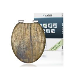 Franz Joseph Schütte MDF WC-Sitz SOLID WOOD, mit Absenkautomatik | Gr.: onesize