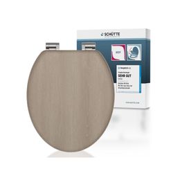Franz Joseph Schütte MDF WC-Sitz MODERN WOOD, mit Absenkautomatik | Gr.: onesize