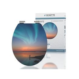 Franz Joseph Schütte MDF HG WC-Sitz POLAR LIGHTS, mit Absenkautomatik | Gr.: onesize