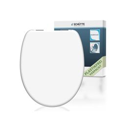 Franz Joseph Schütte Duroplast WC-Sitz WHITE, mit Absenkautomatik | Gr.: onesize