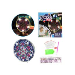 Toi-Toys DIY - Diamantlampe - Mandala (5D) in mehrfarbig | Gr.: onesize